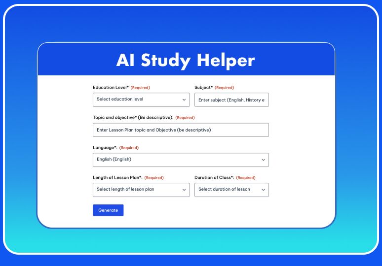 Free AI Study Helper | By: AI For Students